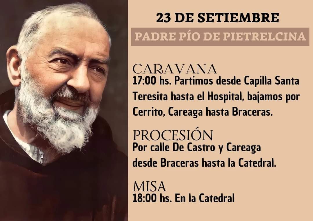 Celebran a san Pío de Pietrelcina llamado con afecto Padre Pío ...